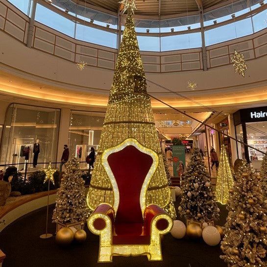 Giant Pre-Lit LED Throne – Certified Lights